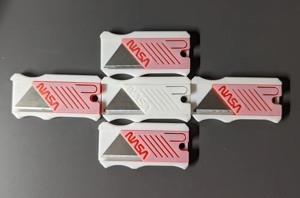 Talon Utility Knife - NASA Remixed by Many24 - MakerWorld