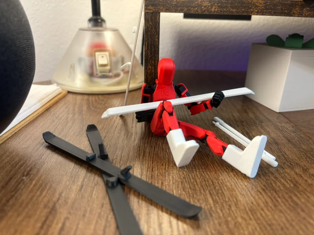 Dummy 13 Lil Steezy 13 Ski Pack v1 - Free 3D Print Model - MakerWorld