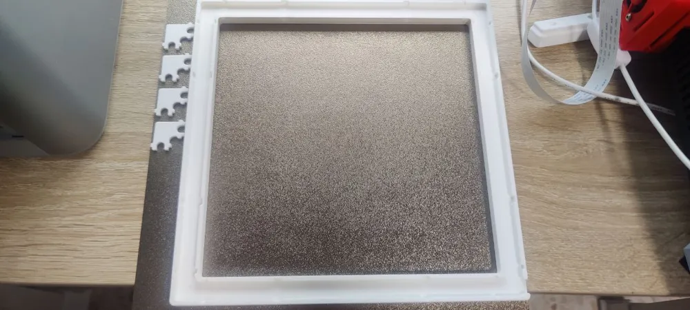 Low profile led frame for Bambu X1 and others. by kjbturok - MakerWorld