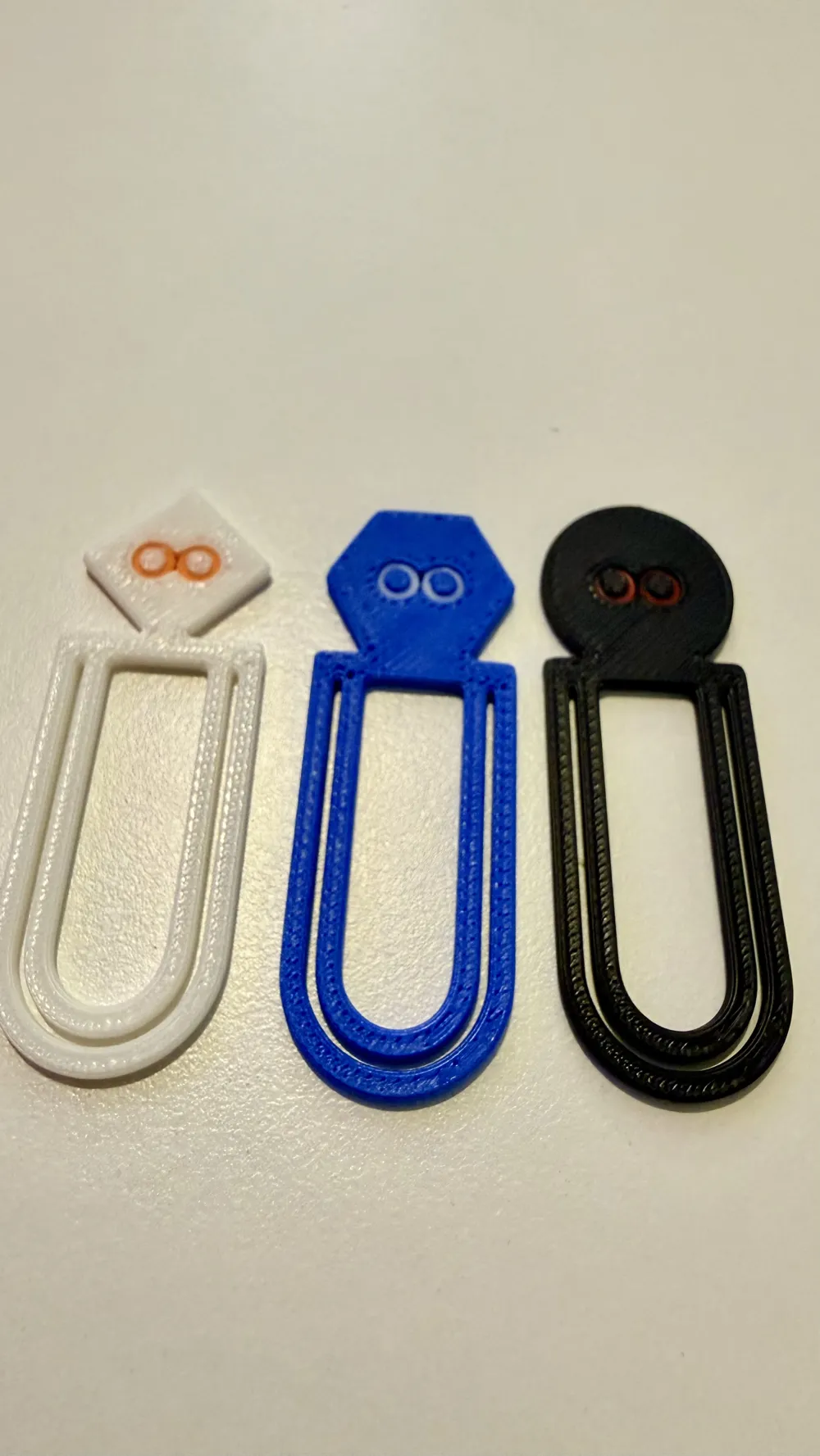 Infinity Emoji Paperclip & Bookmark 3-Pack Fast - Free 3D Print Model ...