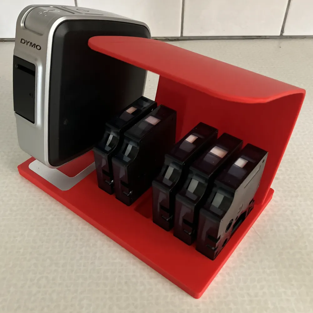 Dymo D1 stand by Eric Featherstone - MakerWorld