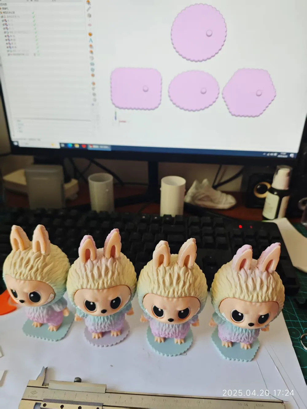 Labubu Base - Free 3D Print Model - MakerWorld