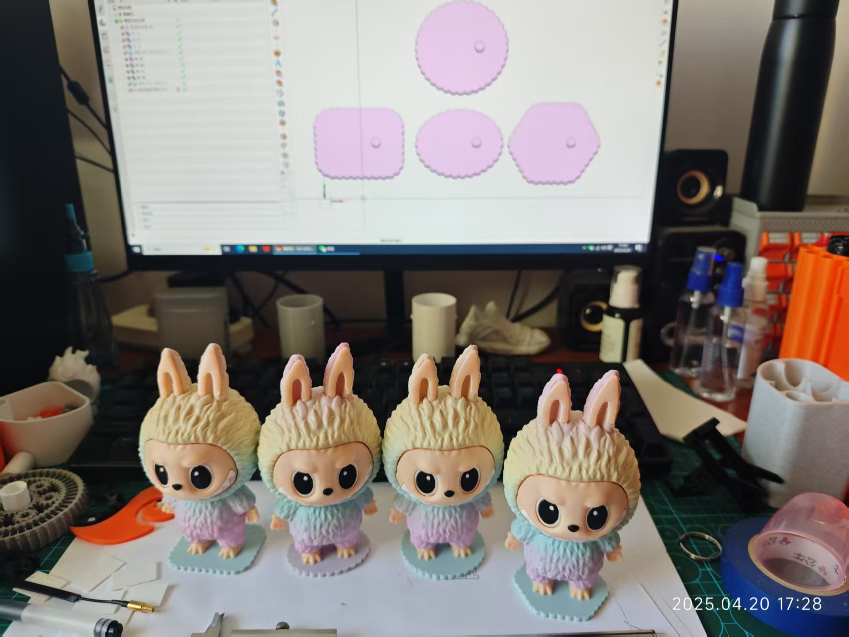 Labubu Base by XU-3D MakerWorld: Download Free 3D Models