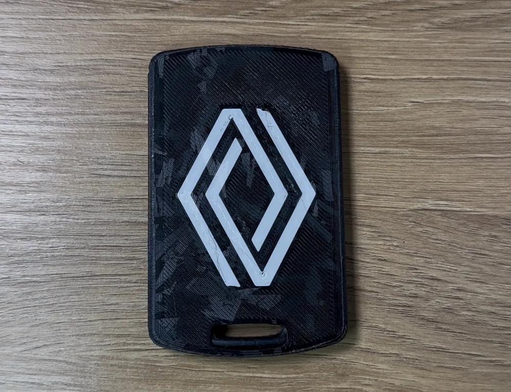 TPU Renault Logo Keychain - Free 3D Print Model - MakerWorld