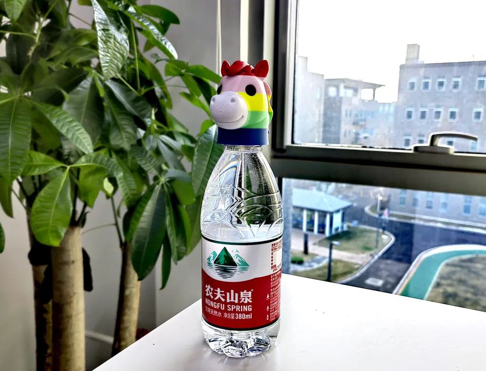 My Little Pony Water Bottle Decor nonAMS - Free 3D Print Model - MakerWorld