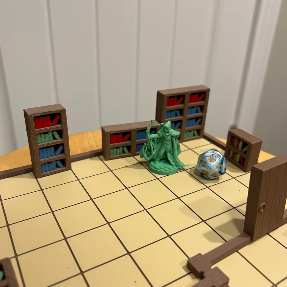 DND Bookshelf Terrain by thatcaddad MakerWorld: Download Free 3D Models