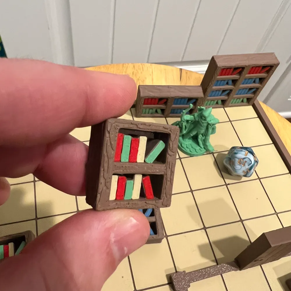 DND Bookshelf Terrain by thatcaddad MakerWorld: Download Free 3D Models