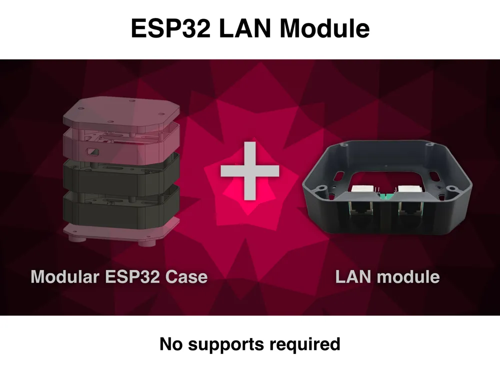 ESP32 LAN Module - Free 3D Print Model - MakerWorld