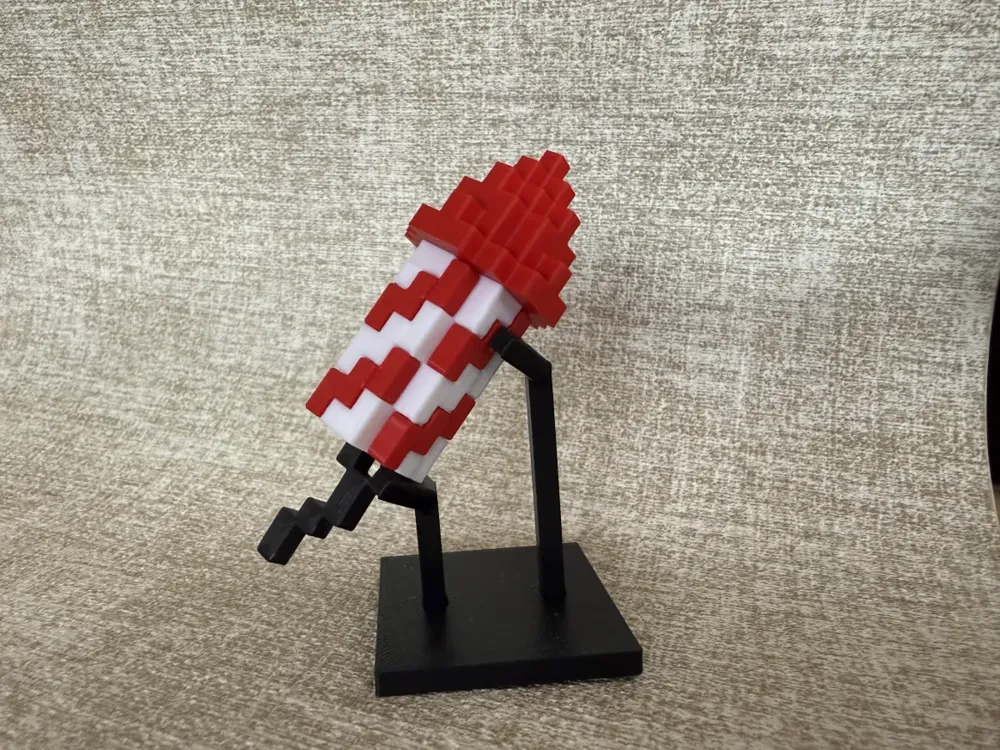 Minecraft Firework - Free 3D Print Model - MakerWorld
