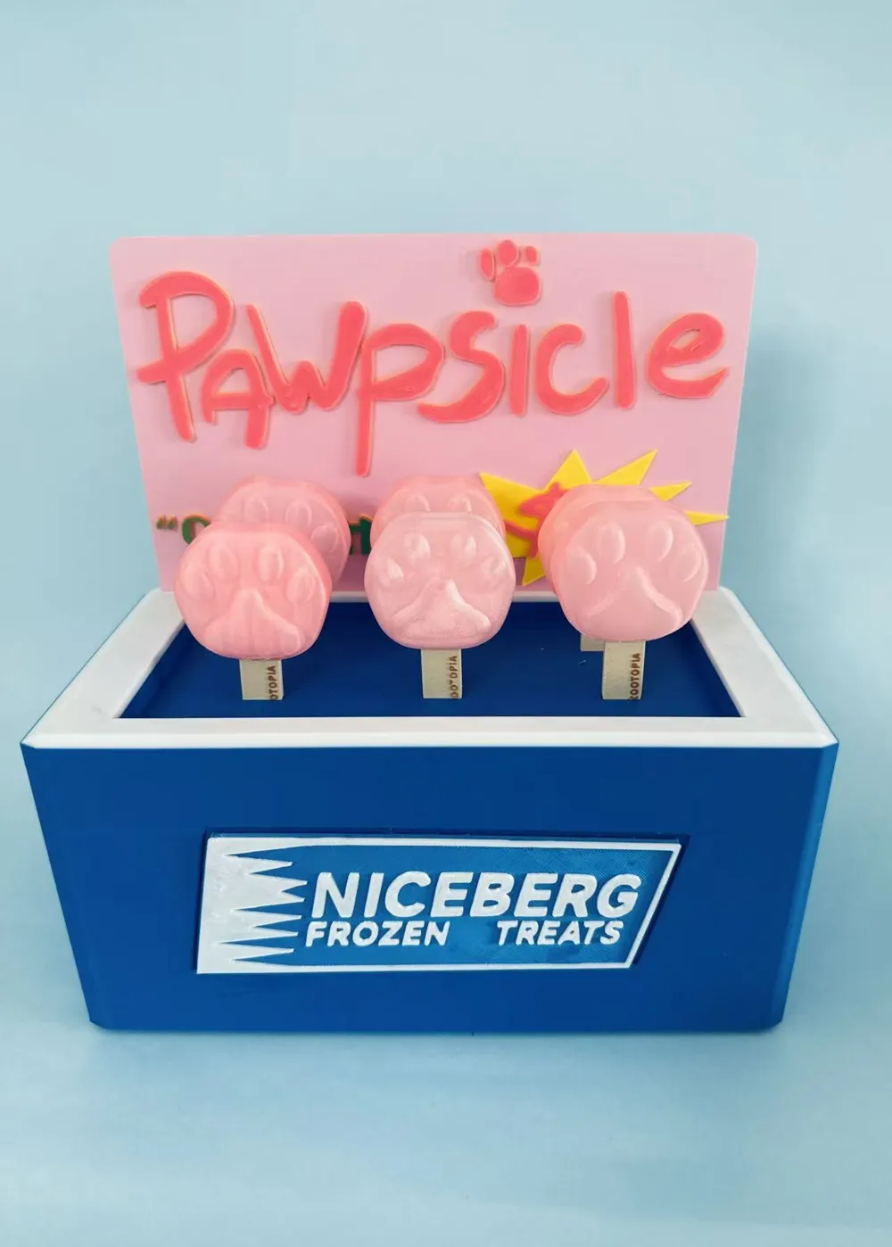 Zootopia - Pawpsicle Stand - Free 3D Print Model - MakerWorld