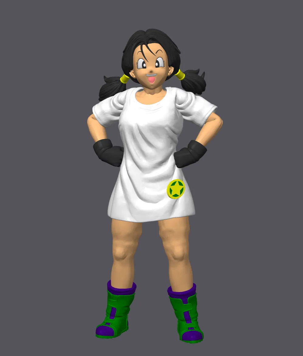 Videl Dragon Ball Modell (AMS Bereit) – Kostenloses 3D-Druckmodell ...