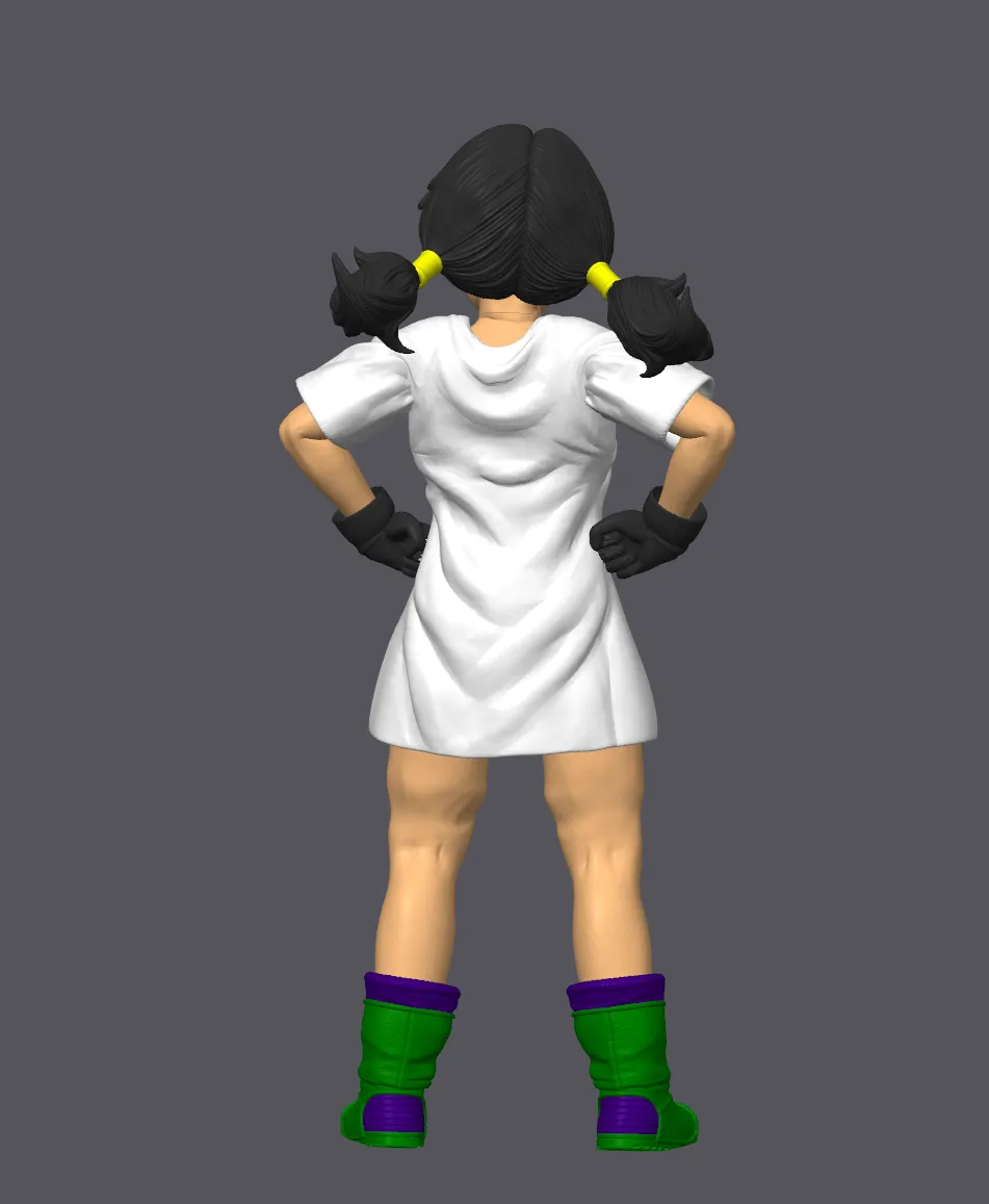 Videl Dragon Ball Modell (AMS Bereit) – Kostenloses 3D-Druckmodell ...