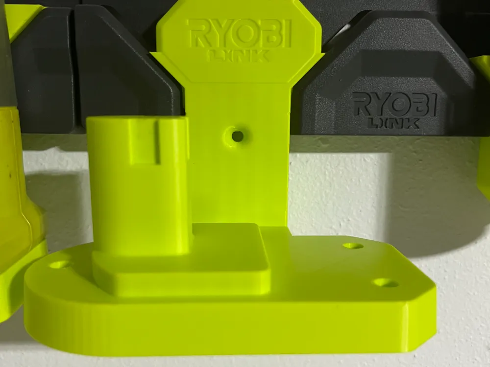 Ryobi Link Tool Holder Upright and Sideways - Free 3D Print Model ...