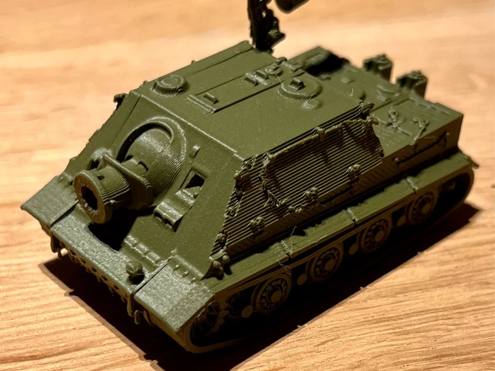 Sturmtiger with grenade by Dutchapple4life - MakerWorld