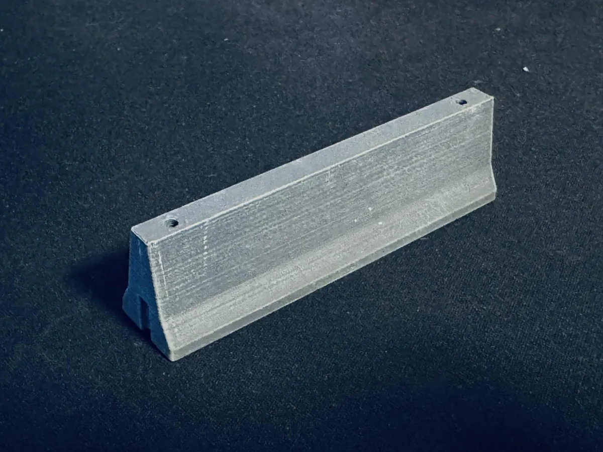 CONCRETE ROAD BARRIERS/JERSEY BARRIER - Free 3D Print Model - MakerWorld