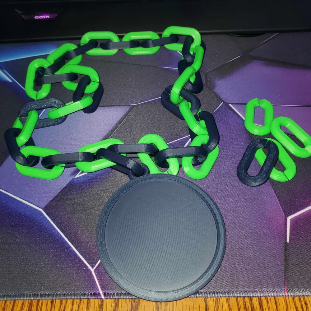 Coin With Loop for necklace by BlueSpark8910 - MakerWorld