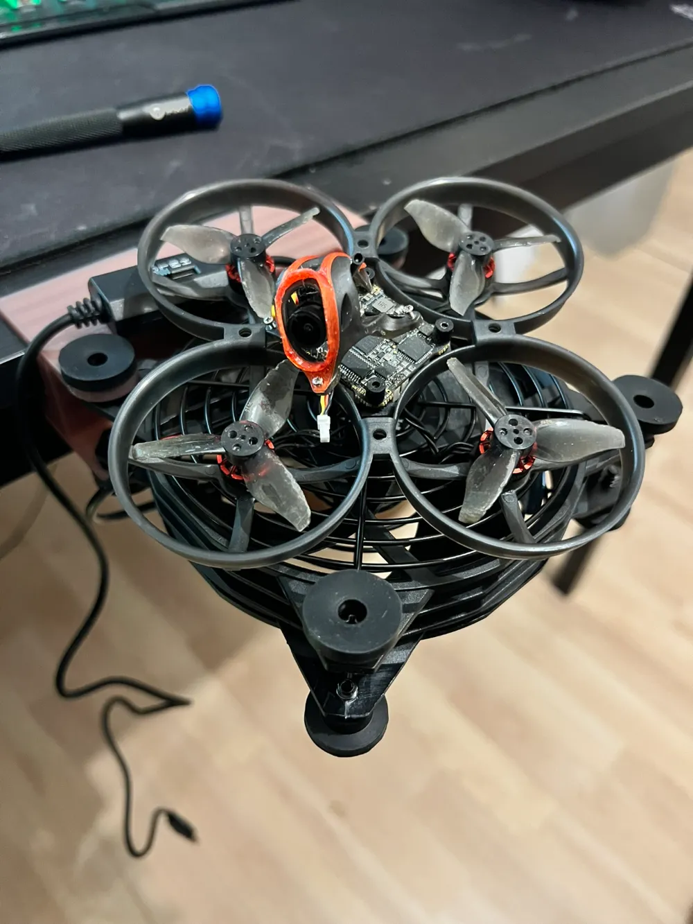 Fan desk mount for IKEA Tärendö / Sandsberg tables (120mm) by domono ...