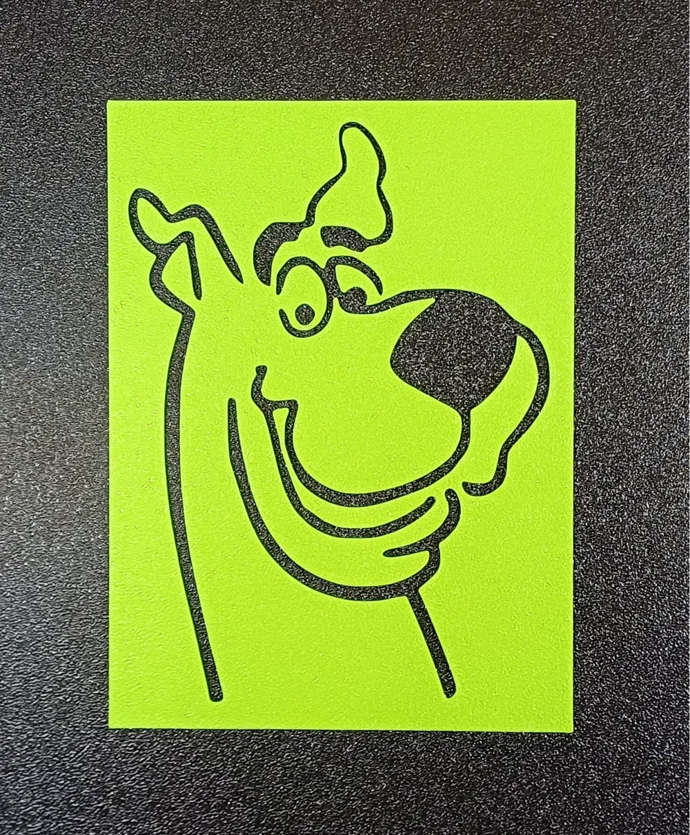 Scooby Doo stencil by Kiron 21 - MakerWorld