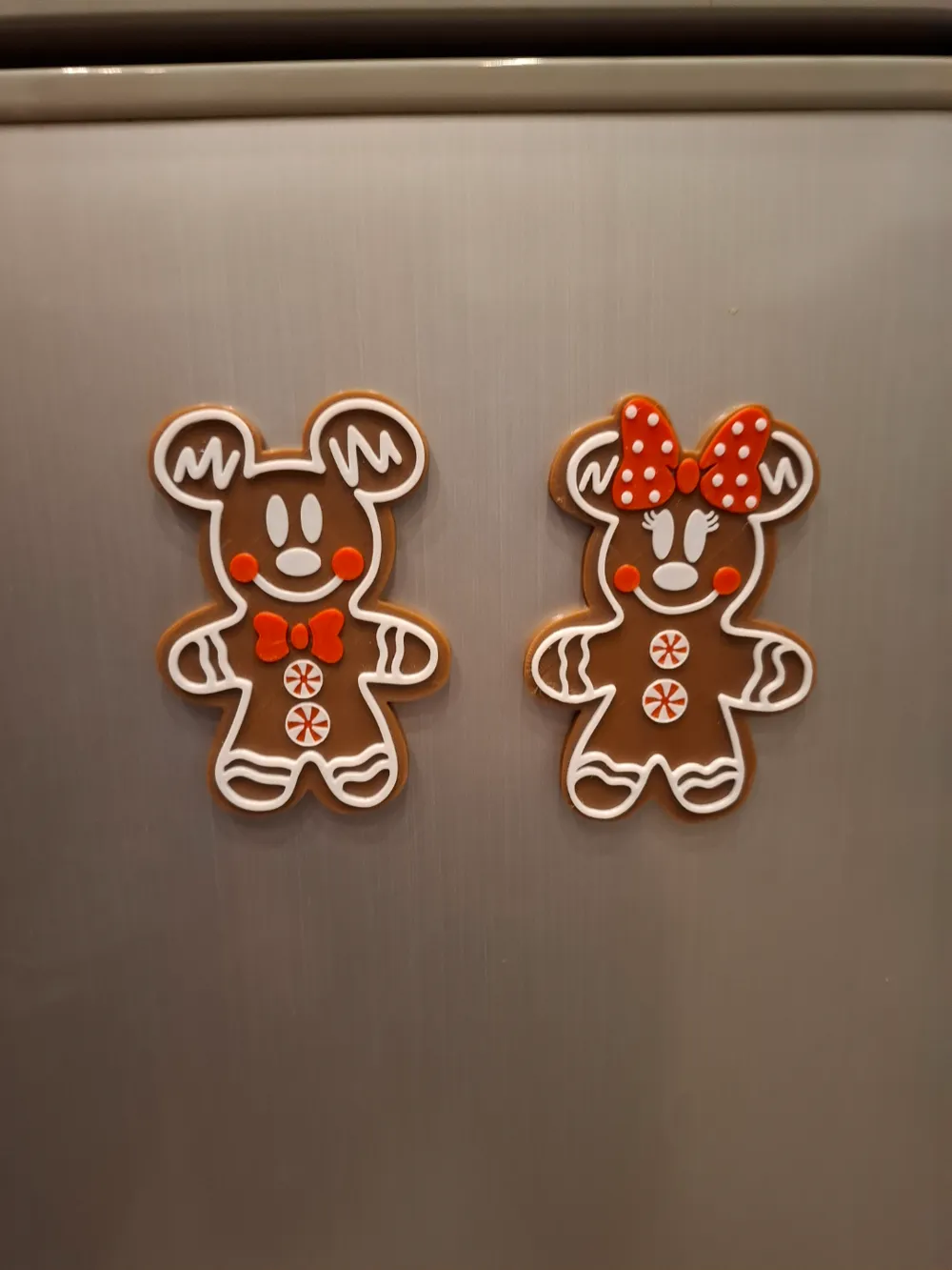Gingerbread Minnie Magnet 10cm by Olle MakerWorld: Download Free 3D Models
