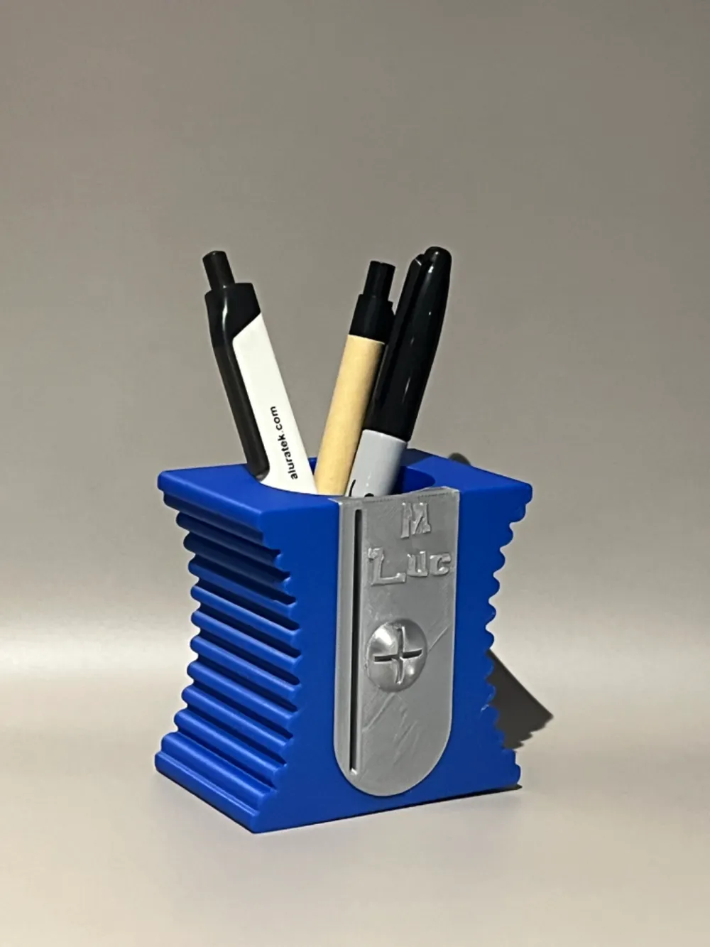 Pencil Sharpener Themed Pencil Holder by DCprint - MakerWorld