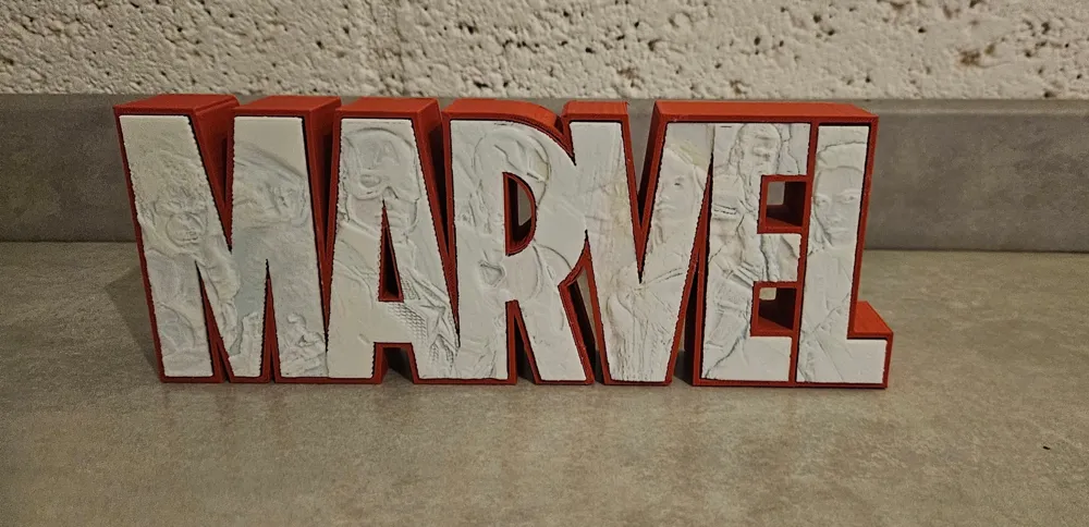 Lithophane Marvel by gaugo87 - MakerWorld