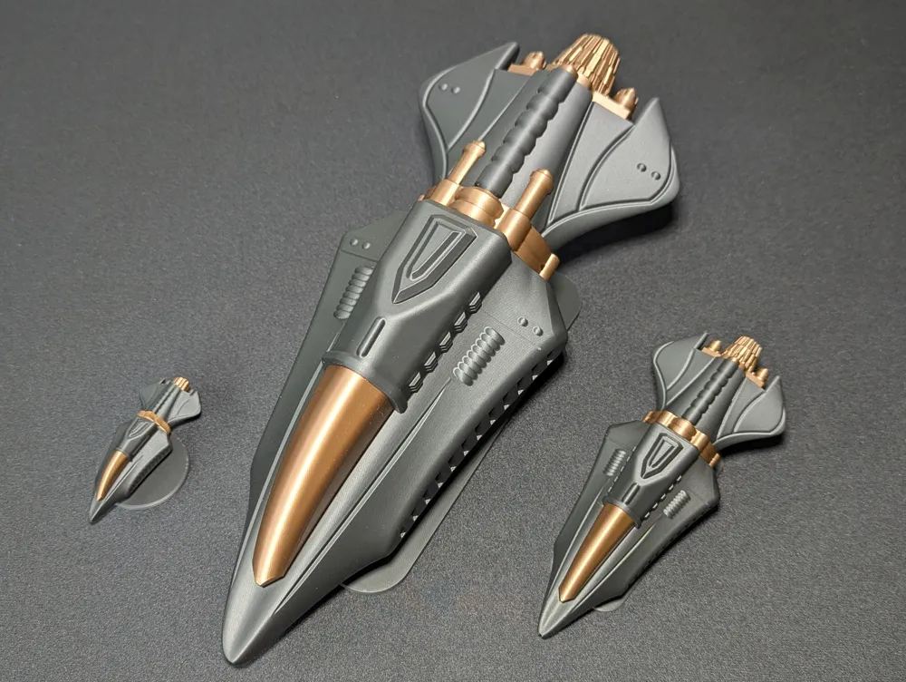Shadow Arrow - Spaceship Model Kit (3 Sizes) by CanadianJedi MakerWorld ...