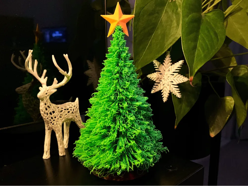 Christmas Tree with Stand - Free 3D Print Model - MakerWorld