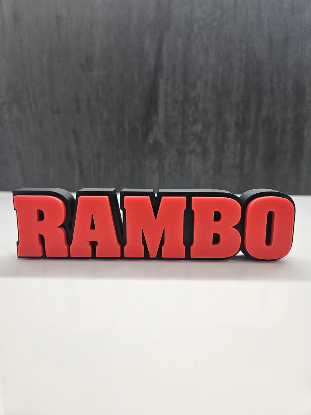 Rambo Logo by DimensionX3D - MakerWorld