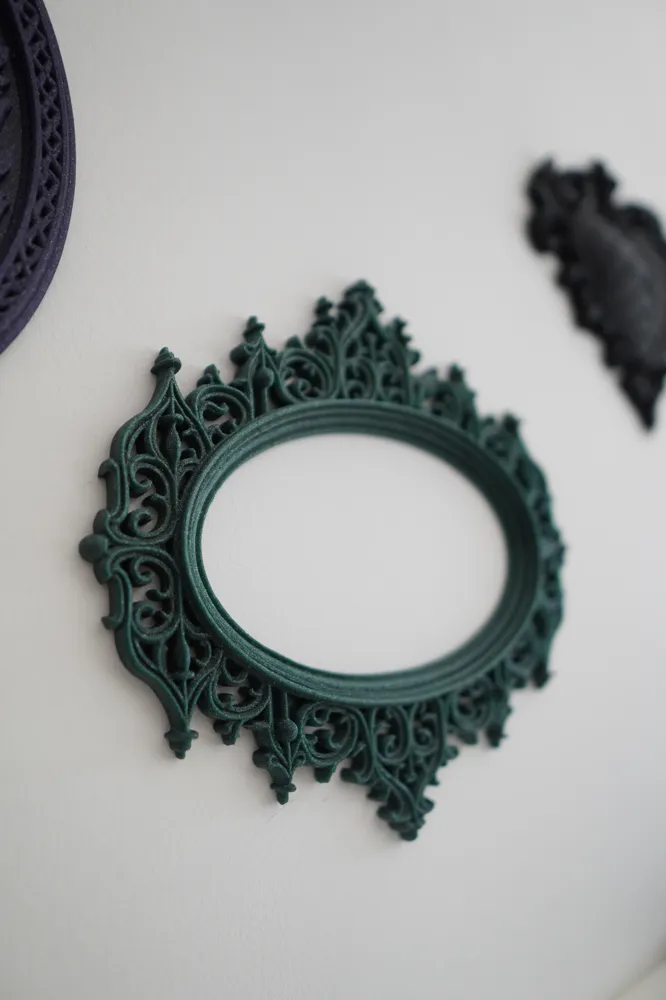 Gothic Ornate Frame Goth Oval Frame Cathedral by Akshan_Designs ...