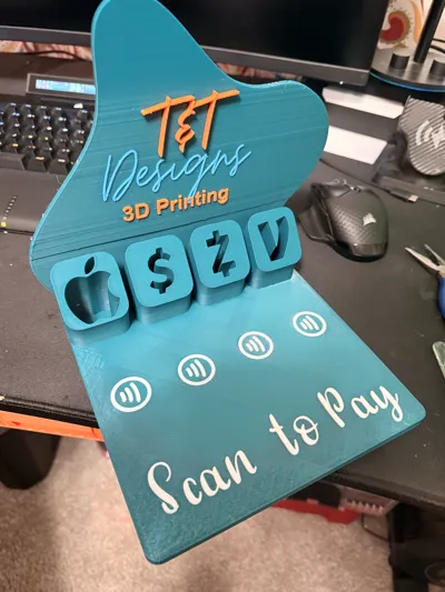 Tap to Pay Paystation by Tyler Treece MakerWorld: Download Free 3D Models