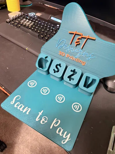 Tap to Pay Paystation by Tyler Treece MakerWorld: Download Free 3D Models