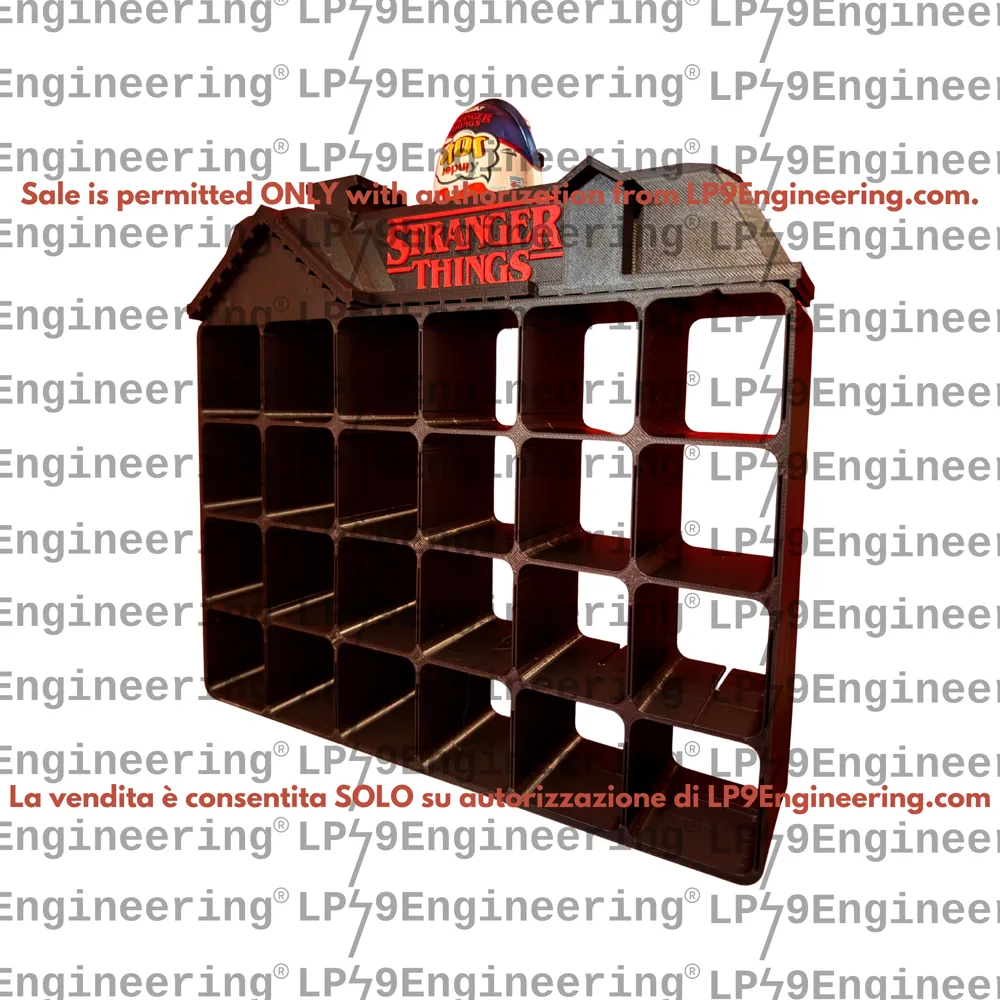 Stranger Things Kinder Joy Display - Vecna's House - Free 3D Print ...