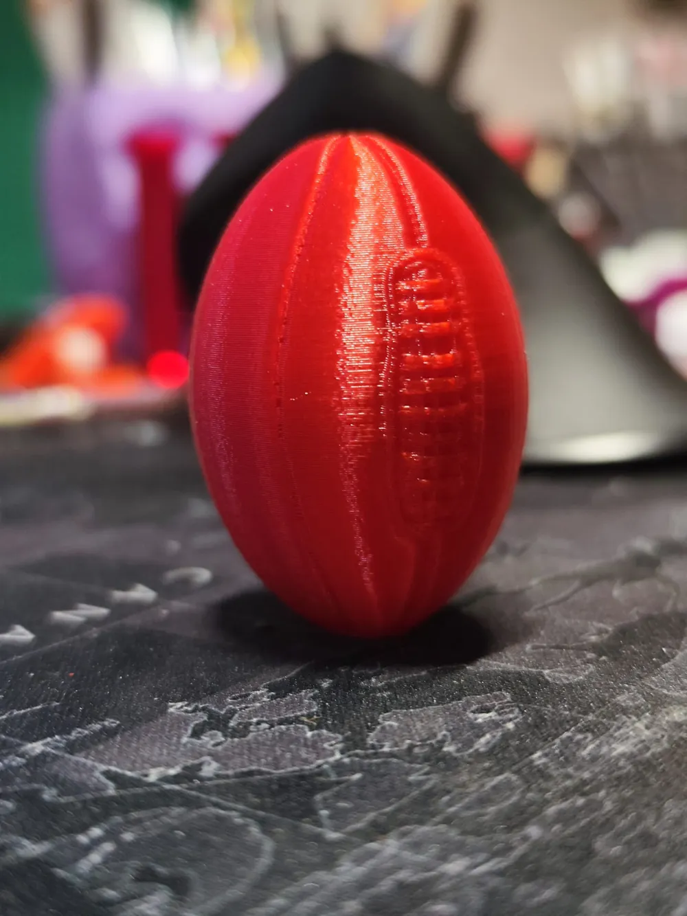 rugby ball - Free 3D Print Model - MakerWorld