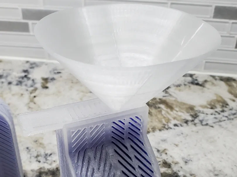 AMS Dry Pod Funnel (remix small lid) Remixed by BuildTestBuild - MakerWorld