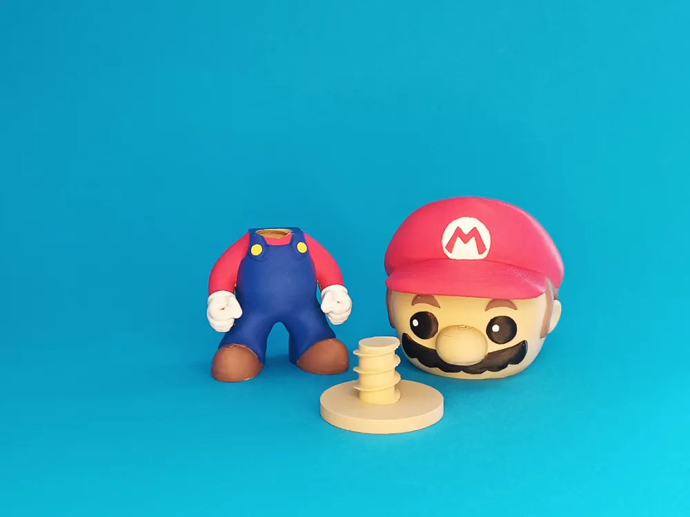Super Mario 3D Funko Pop! Style Figure by Valeria Momo & Mattia ...