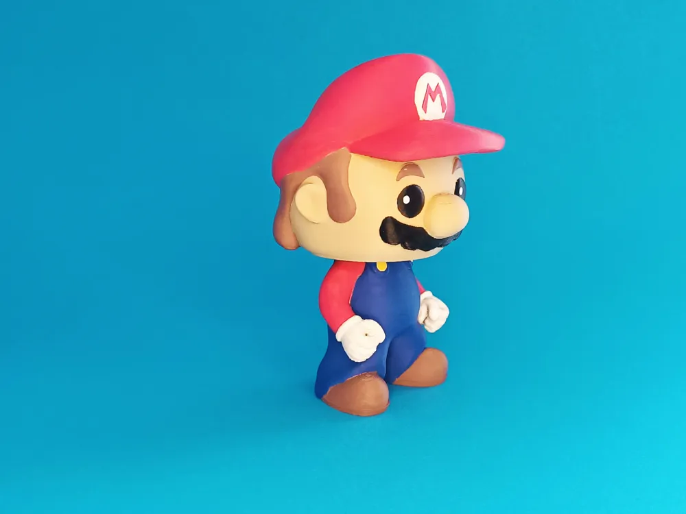Super Mario 3D Funko Pop! Style Figure by Valeria Momo & Mattia ...