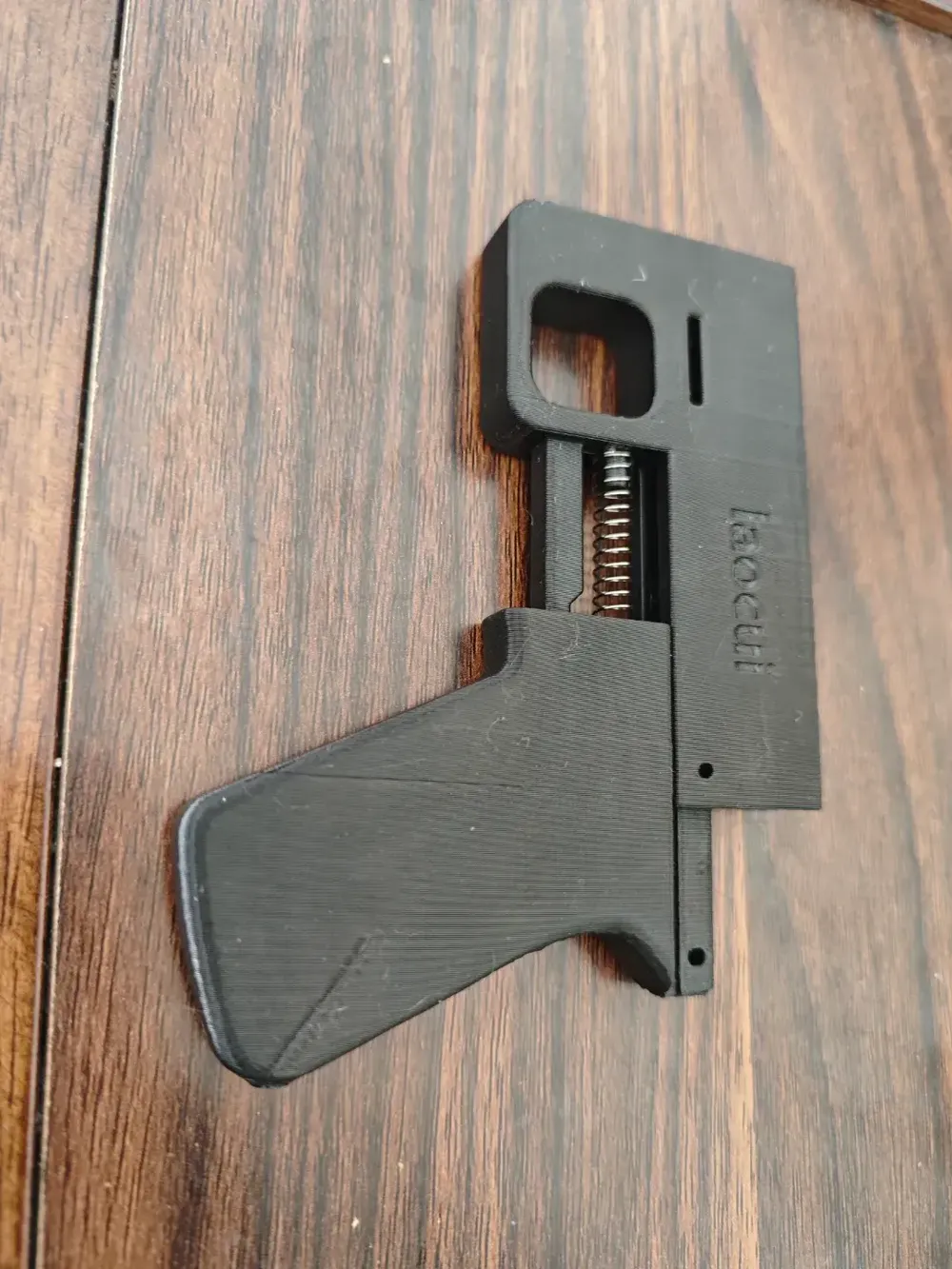 Semi-automatic BB Card Gun - Free 3D Print Model - MakerWorld