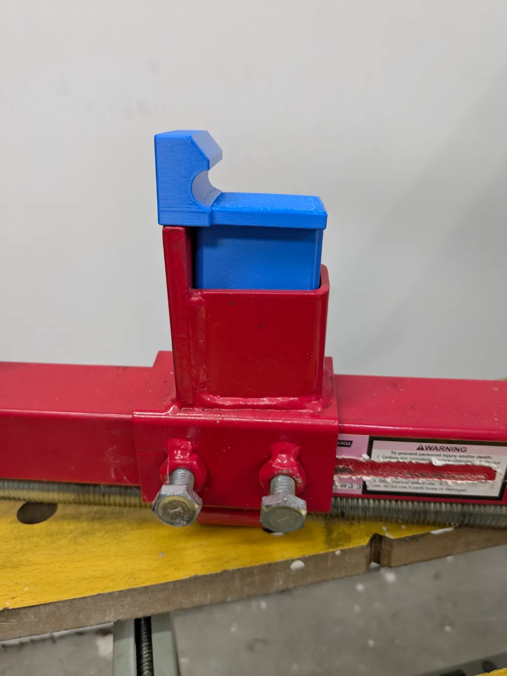 Harbor Freight Motorcycle Tire Changer Protectors by ...