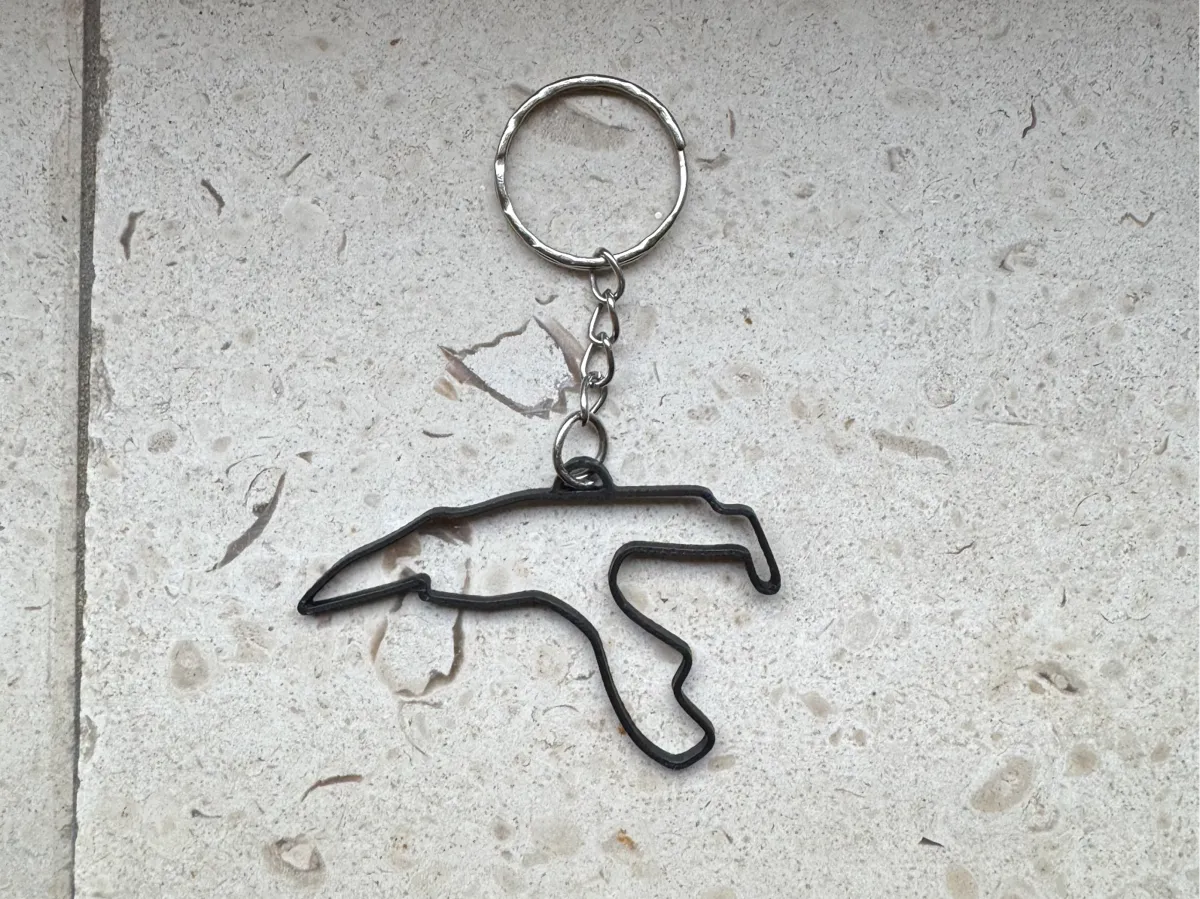 Spa-Francorchamps keychain by DesignsByMe MakerWorld: Download Free 3D ...