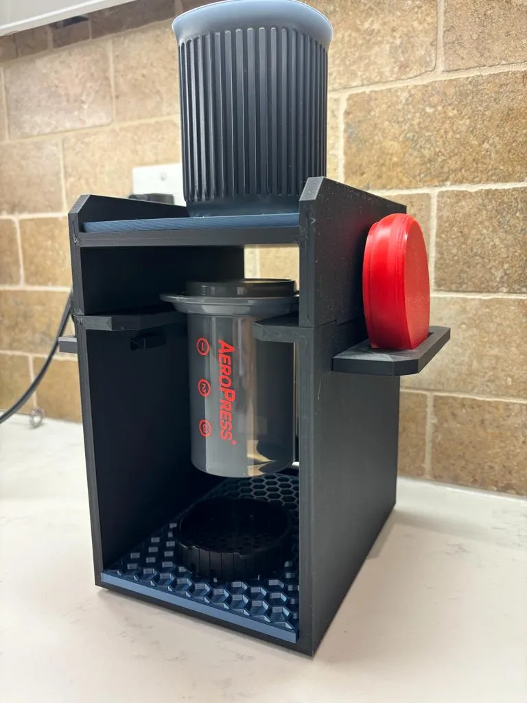 Aeropress Go drying/storage stand Remixed by BartmanEH - MakerWorld