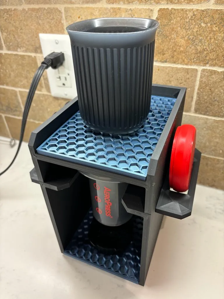 Aeropress Go drying/storage stand Remixed by BartmanEH - MakerWorld