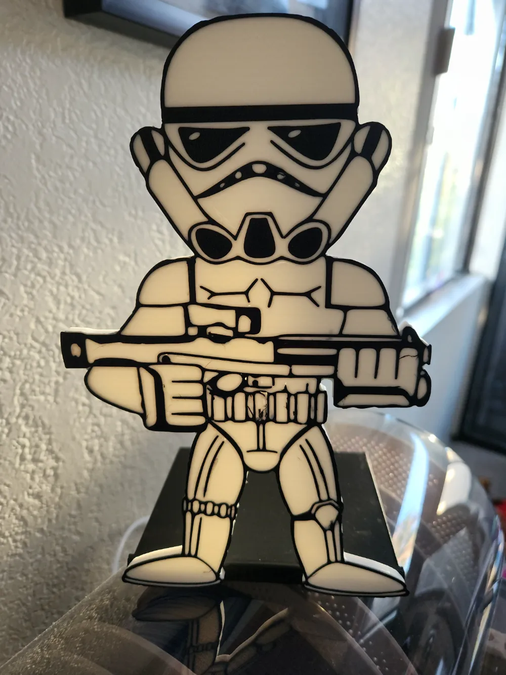 Stormtrooper Bookend by Cosmic Prints - MakerWorld