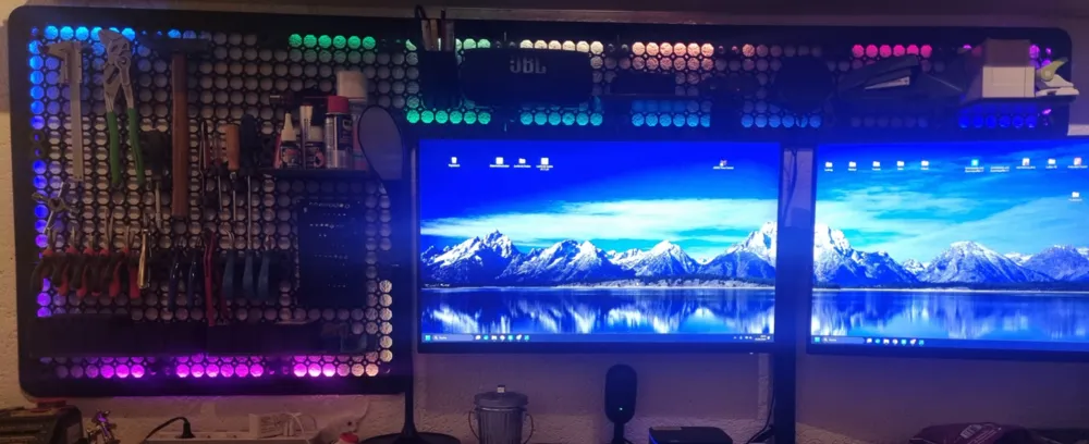 Multiboard frame for LED strips Remixed by M.Jasper MakerWorld ...