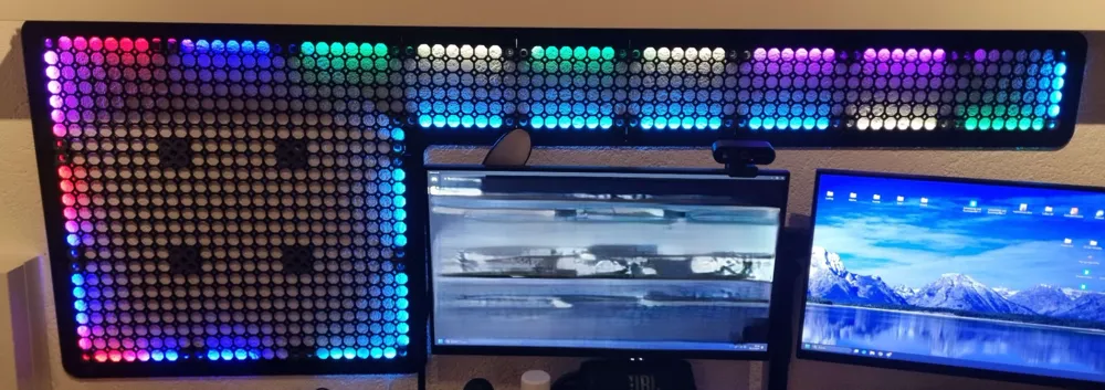 Multiboard frame for LED strips Remixed by M.Jasper MakerWorld ...