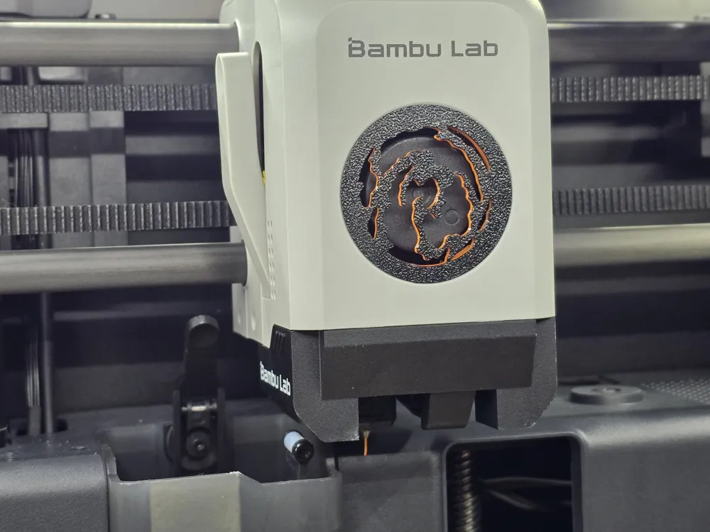 Snap in Toolhead Fan Grill/Cover for P1P/P1S/X1C by Tjtuned MakerWorld ...