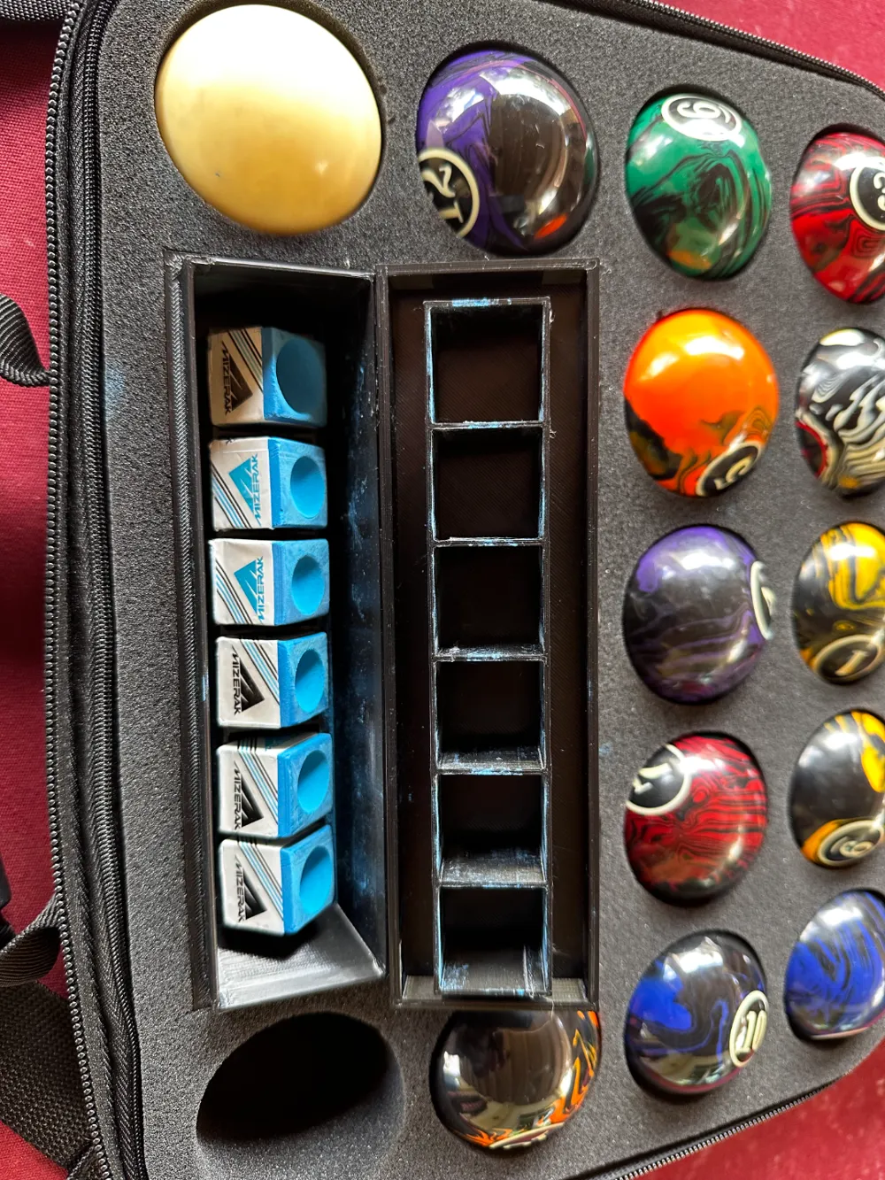 Pool/Billiards Chalk Holder by RB_DESIGNS - MakerWorld