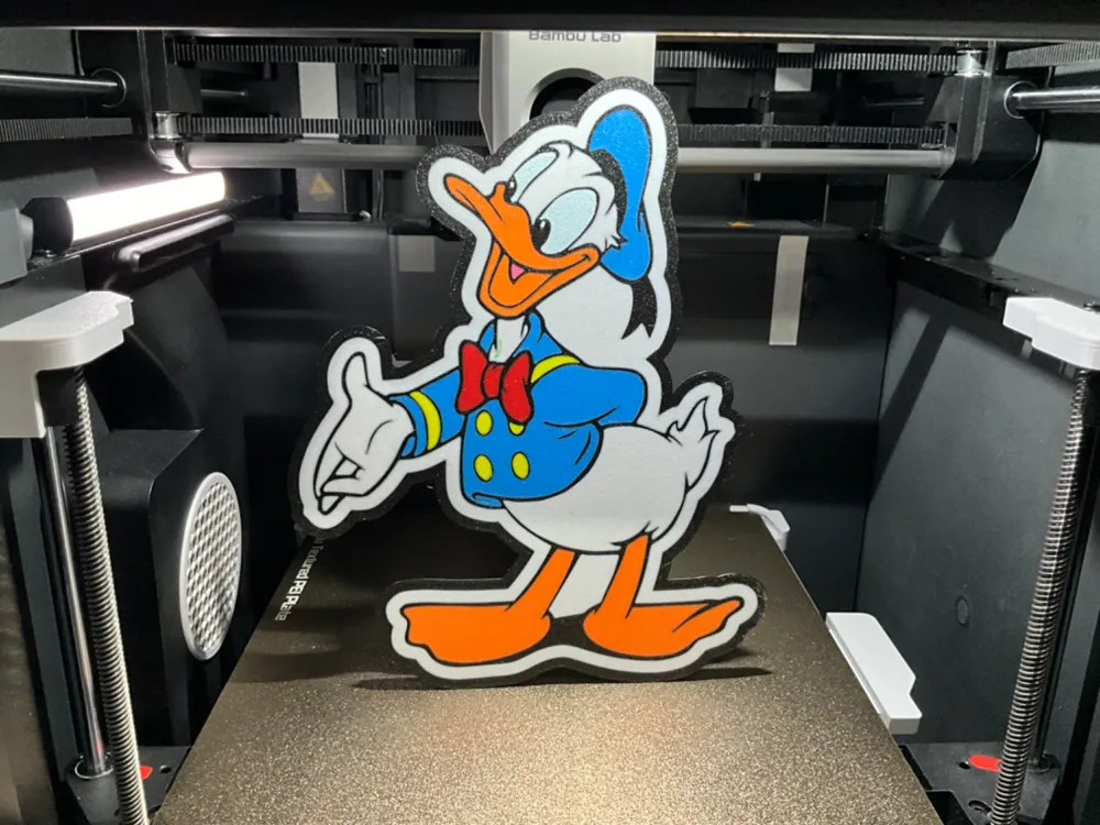 Donald led Lightbox stl dispo by Vitormhs - MakerWorld