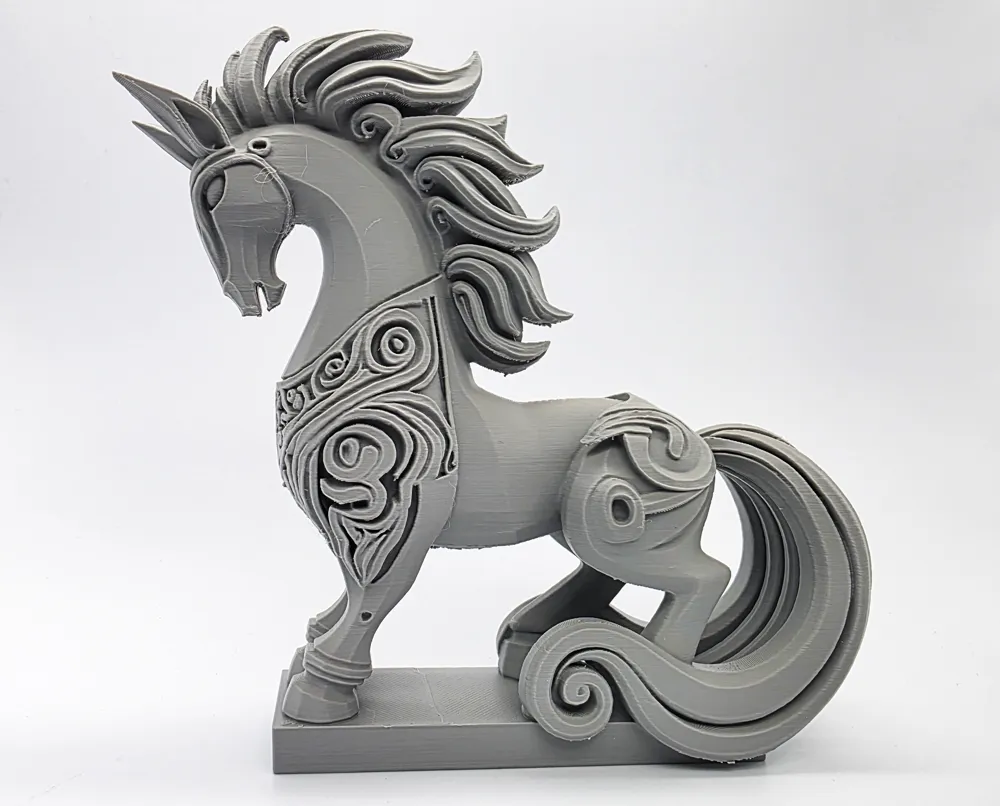 Carved Sleipnir Statue by Triple G Workshop MakerWorld: Download Free ...