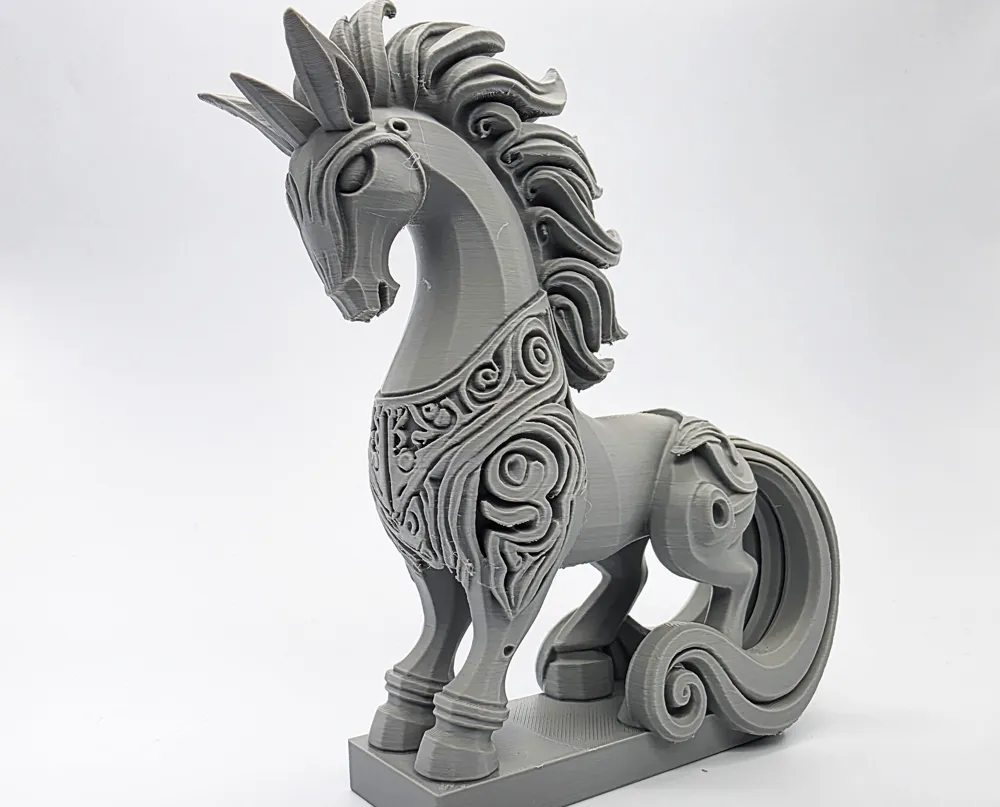 Carved Sleipnir Statue by Triple G Workshop MakerWorld: Download Free ...