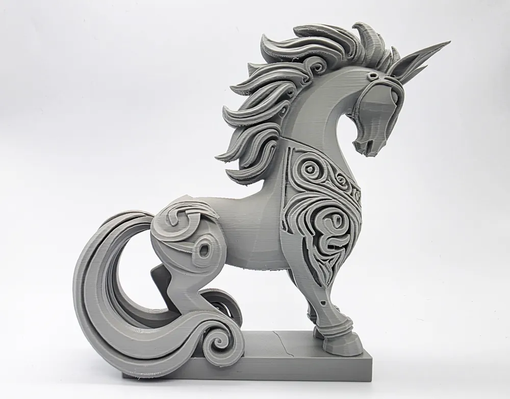 Carved Sleipnir Statue by Triple G Workshop MakerWorld: Download Free ...